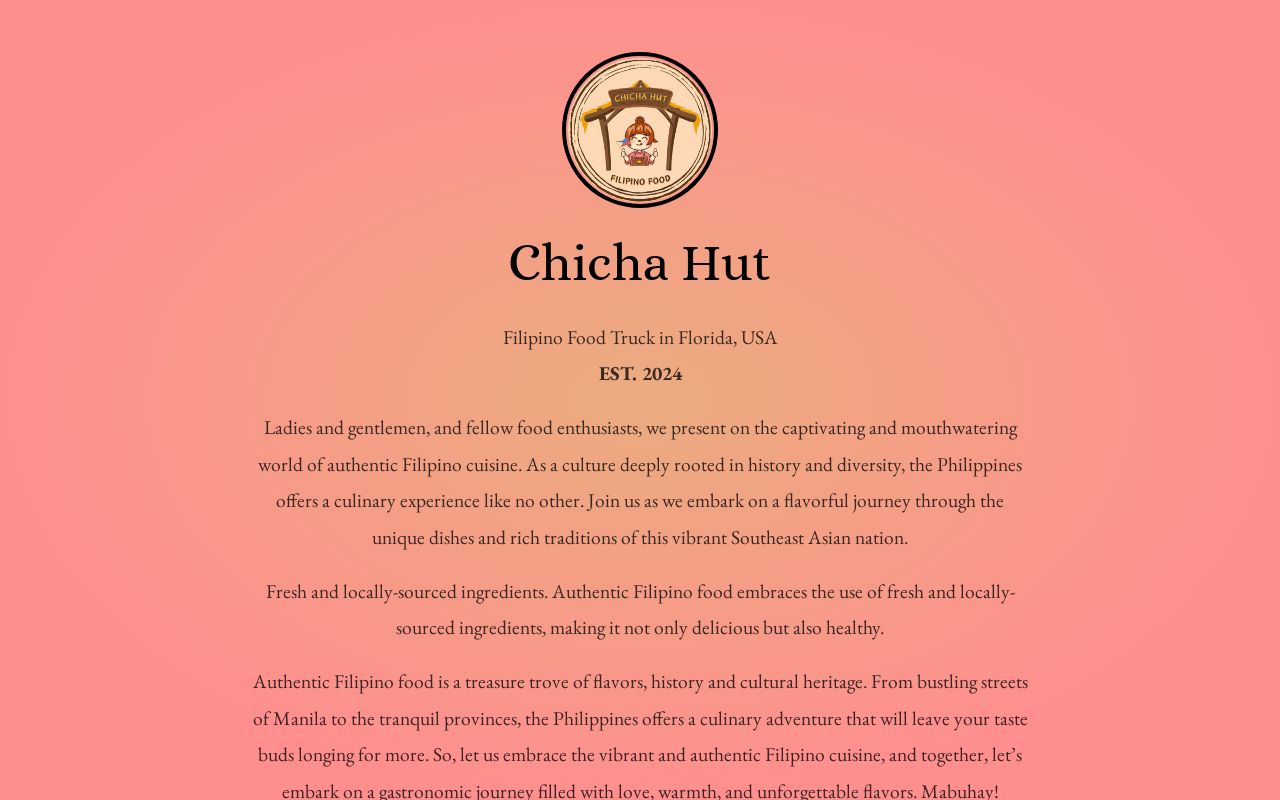 chicha hut